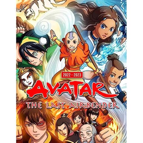 Buy Avatar The Last Airbender 2022 Calendar Animated Cartoon Film