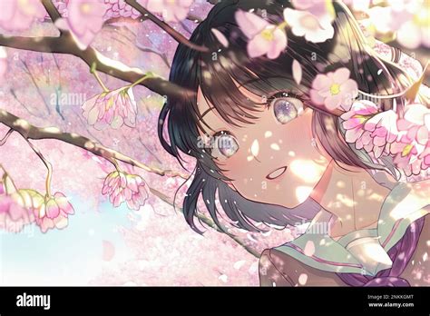 Cherry Blossom Tree Anime