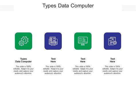 Types Data Computer Ppt Powerpoint Presentation Pictures Icons Cpb