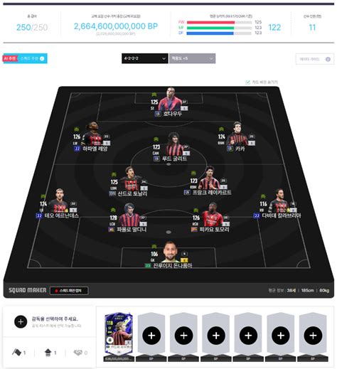 Fc 온라인 인벤 Ac밀란 리버풀 스쿼드 Fc 온라인 인벤 팀전술 평가 상담 게시판