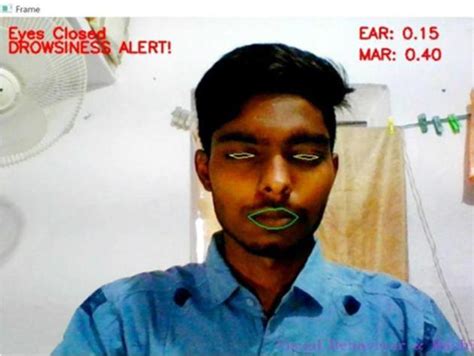 Driver Drowsiness Detection Using Face Recognition By Ijraset Issuu