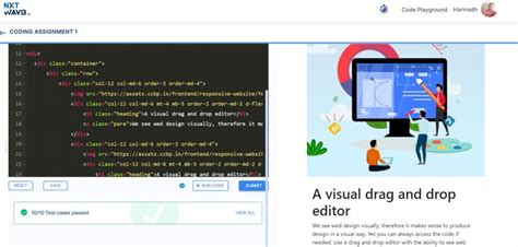Harinadh Pati On Linkedin Day15 Practice Html Css Bootstrap Ccbp