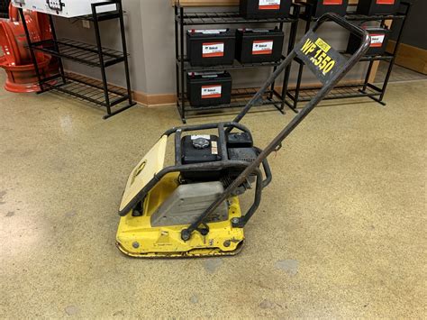2006 Wacker Wp1550a Plate Compactor Sanco Equipment