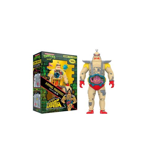 Teenage Mutant Ninja Turtles Super Cyborg Krang Action Figure Visiontoys