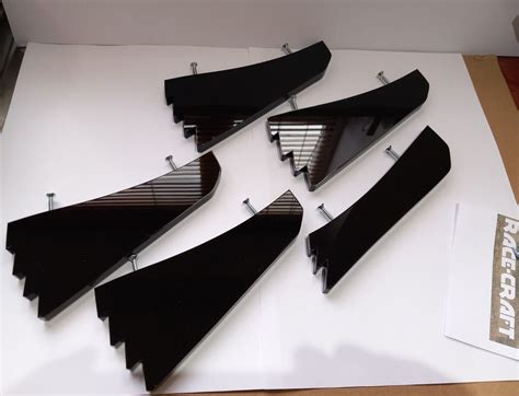 Fits Ford Fiesta St Mk7180 Diffuser Fins Fiesta Mk7 St180 Diffuser