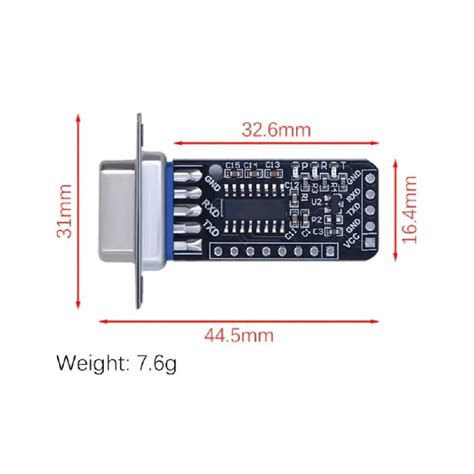rs232 to ttl serial port converter adapter communication module buy