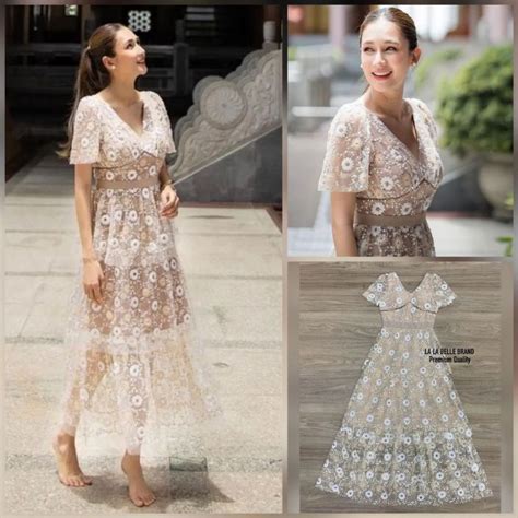 ชุดเดรสยาวออกงานสีครีม ถูกที่สุด พร้อมโปรโมชั่น ต ค 2024 Biggoเช็คราคา