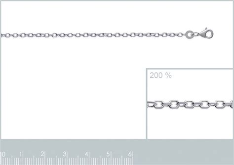 Chaîne Argent Forçat 52 Mm