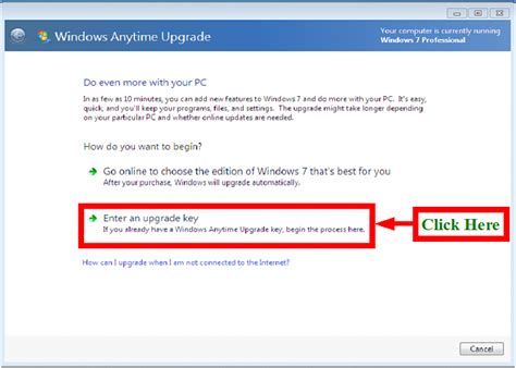 Windows Anytime Upgrade How To Tutorials