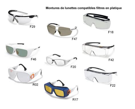 Lunettes De Sécurité Laser Filtre Plastique Pro Lite