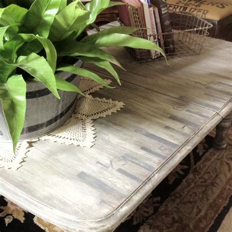 Yardstick Style Coffee Table Rustic Shabby Chic