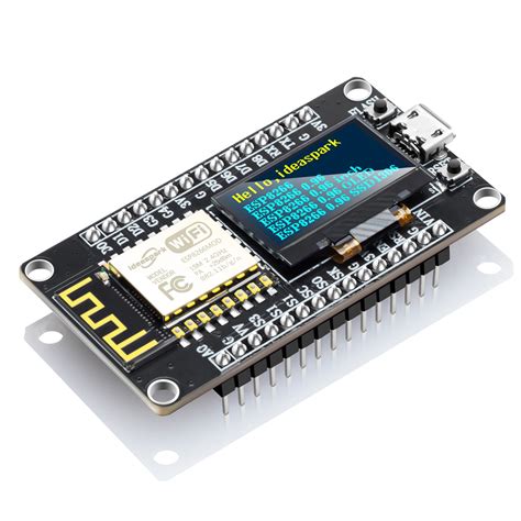 nodemcu esp8266 avec écran oled 0 96” mhtronic