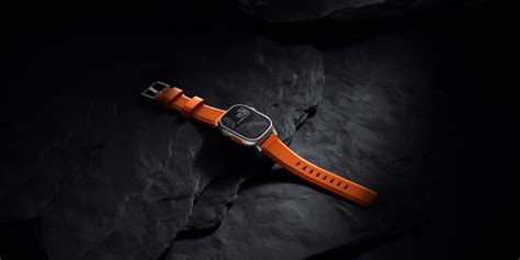 Nomad Ultra Orange Rugged Band Estilo Aventurero Para Tu Apple Watch