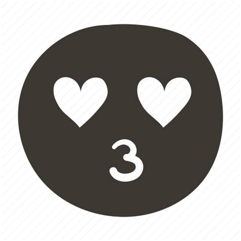 Emoji Kiss Happy Expression Icon Download On Iconfinder