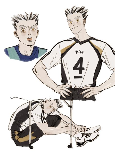 Bokuto Koutarou Haikyuu Drawn By Chengongzi123 Danbooru