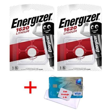 Pile CR ENERGIZER lot de piles lithium V CR Volts pile plate bouton capacité