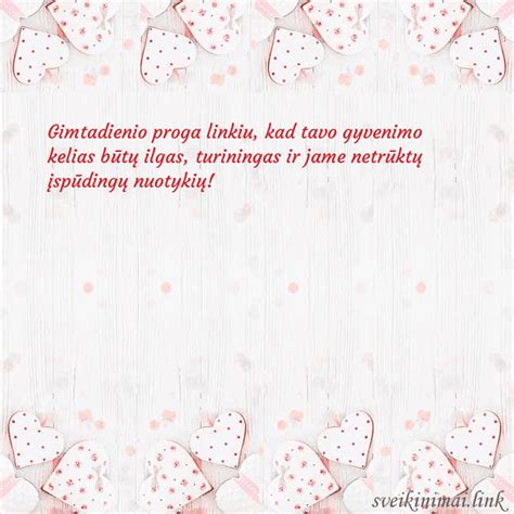 Gimtadienio Sveikinimai