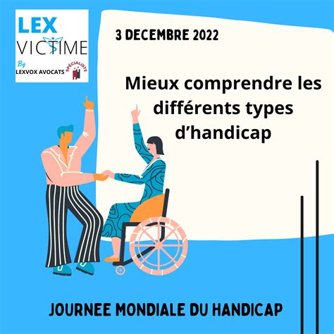Mieux comprendre les différents types dhandicap par Me Patrice HUMBERT