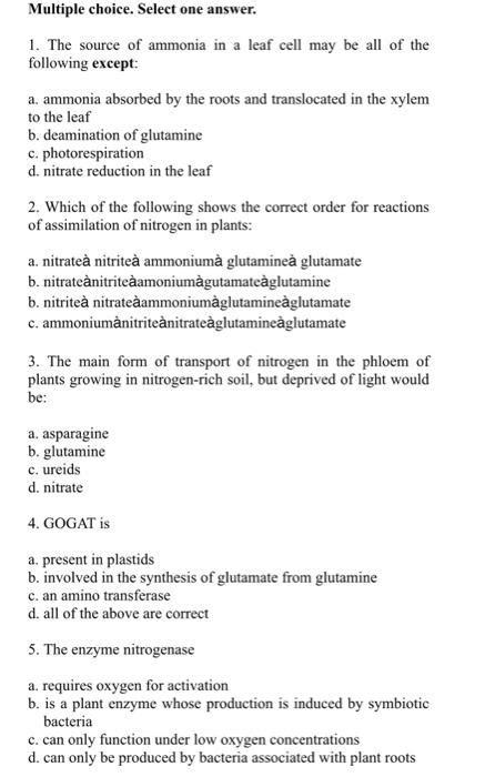 Solved 6 A Nodulation Factor Is A Produced By Rhizobia