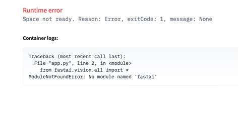I Get Error When I Put My Model In Production In Huggin Face Part 1