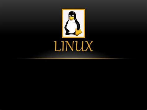 Linux Operating System Ppt Pptx