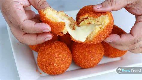 Evening Snacks Potato Cheese Balls Recipe বাইরে গরম ভেতরে নরম একটা