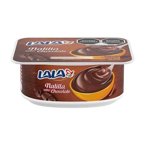 Natilla Lala Sabor Chocolate 125 G Bodega Aurrera En Línea