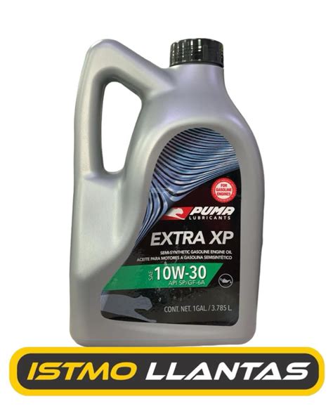 ACEITE 10W30 PUMA EXTRA XP SEMI SYNTHETIC 1GAL ISTMO LLANTAS