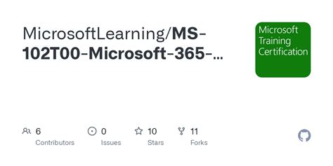 GitHub MicrosoftLearning MS 102T00 Microsoft 365 Administrator Essentials