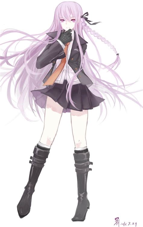 枪弹辩驳插画师骸的雾切响子插画图片 Bobopic