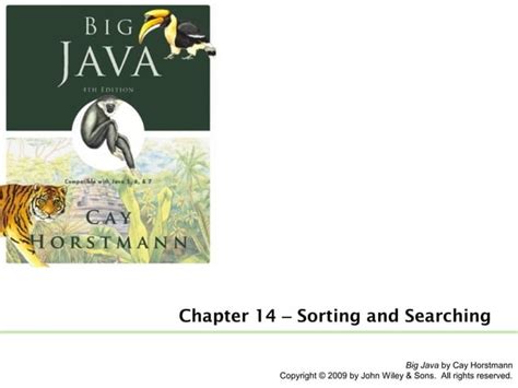 Lecture 5 Sorting And Searching Ppt
