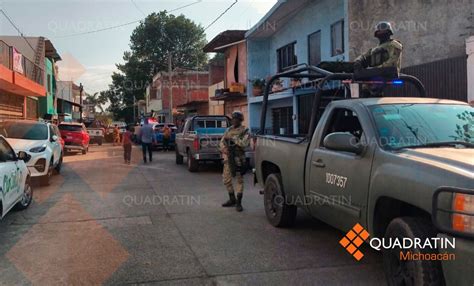 A Balazos Matan A Un Hombre Y Lesionan A Una Mujer En Uruapan