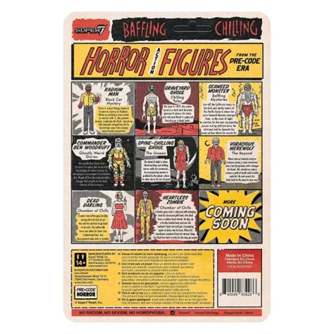 Super7 Pre Code Horror Pre Code Horror Reaction Figures Wave 02 Chamber Of Chills 19 Dead