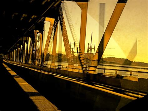 Premium Photo Bridge At Sunset