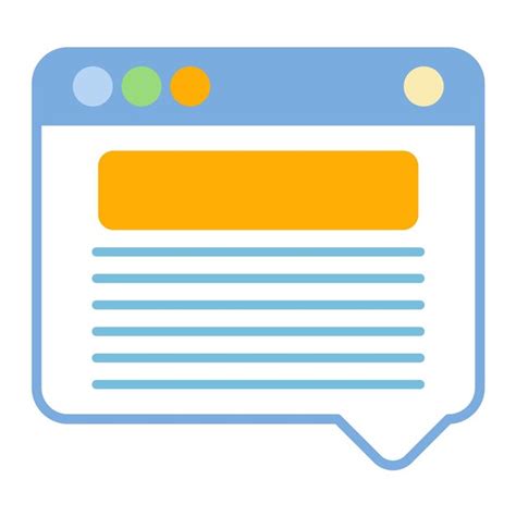 Premium Vector Online Copywriting Flat Illustration