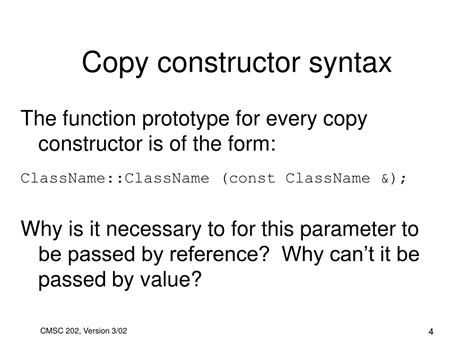 ppt copy constructors and overloaded assignment powerpoint