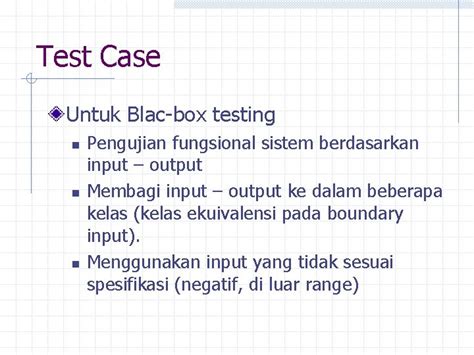 Objectoriented Testing Komponen Yang Diuji Adalah Classobject Lebih