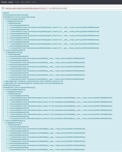 Explain And Explain Analyze Promql Features · Issue 5911 · Thanos Io