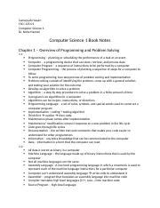 CSCI 135 Computer Science 1 Howard University