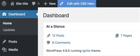 How To Customize Your Wordpress Site With Css Hero Compete Themes