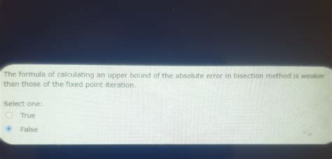 Solved The Formula Of Calculating An Upper Boind Of The Chegg