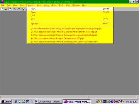 Programación Utilizando Visual Prolog 60