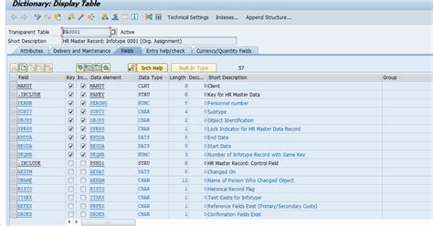 SAP For Abapers Enhancement Of The Standard Infotype 0001 For HR In Transaction PA30