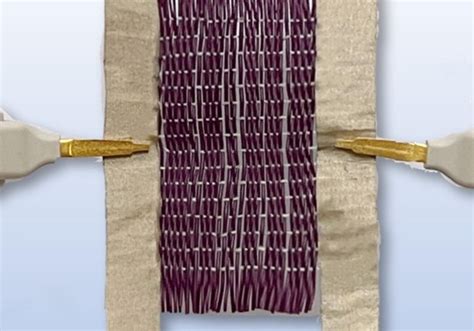 New Smart Fabric Responds To Heat And Electricity