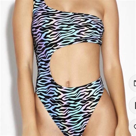 Dollskill Reflective Bodysuit Repop Size S Worn Depop