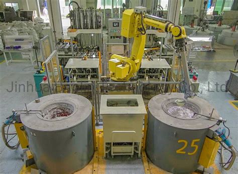 Robot Automatic Casting System Robot Casting System And Automatic