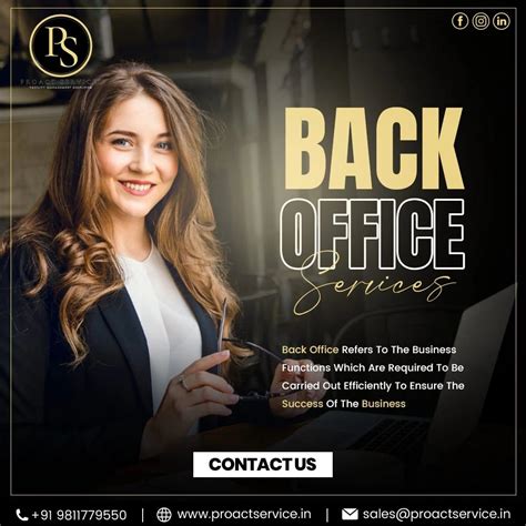 Proact Service On Linkedin Proactservices Backofficeservices