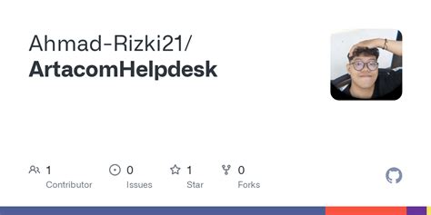 Github Ahmad Rizki Artacomhelpdesk