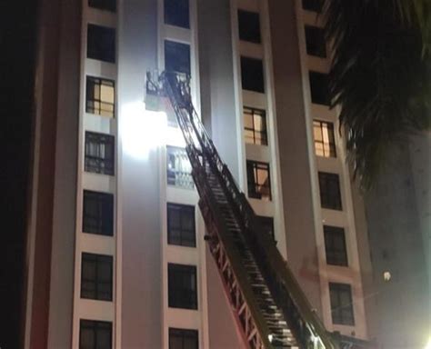 Incêndio atinge hotel em Goiânia e hóspedes são retirados em segurança