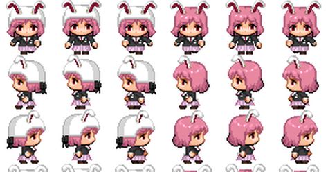 東方 モブ玉兎b Rpgツクールmv用歩行グラフィック スペキュラム合金のイラスト Pixiv